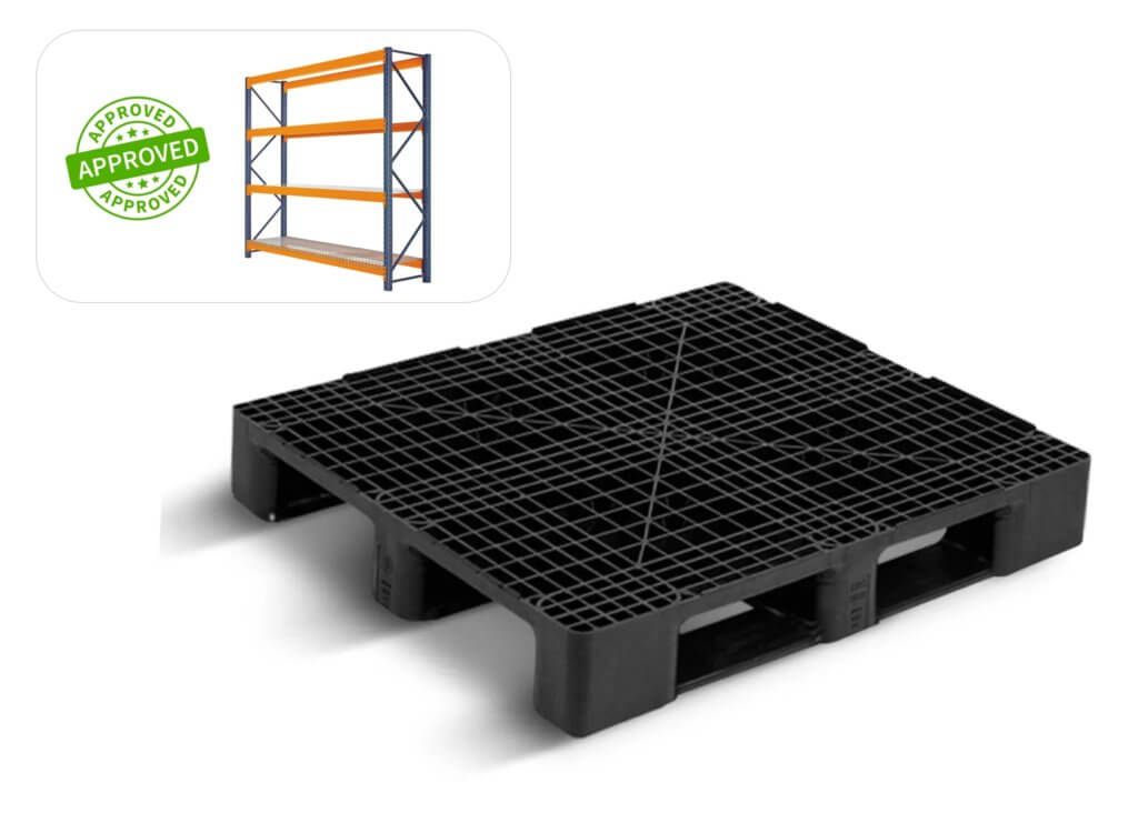Pallet Plástico para Porta-Pallet
