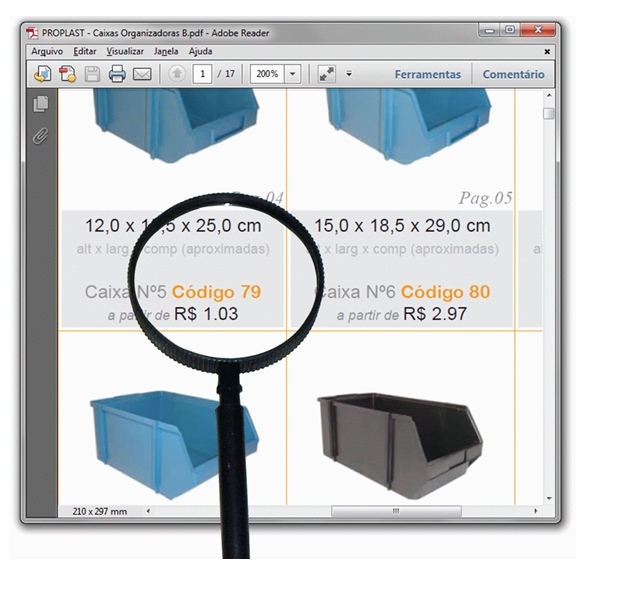 Localizando o CÓDIGO de um produto | Proplast