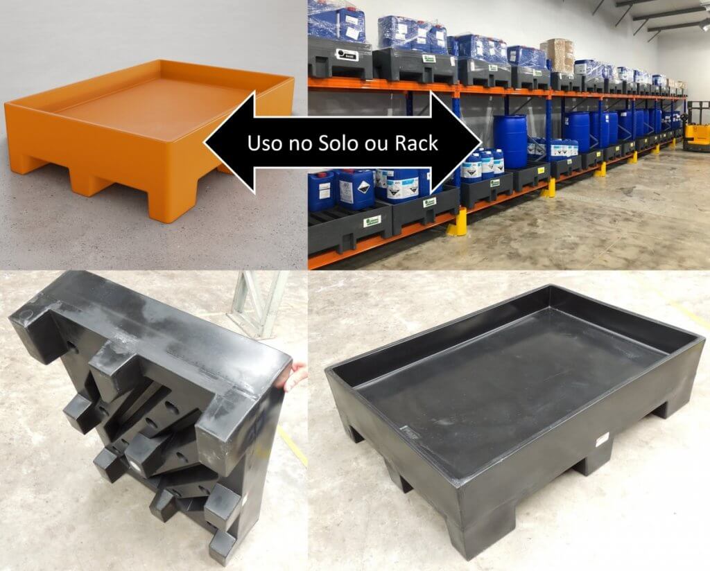 Pallet de contenção 72 litros | Proplast